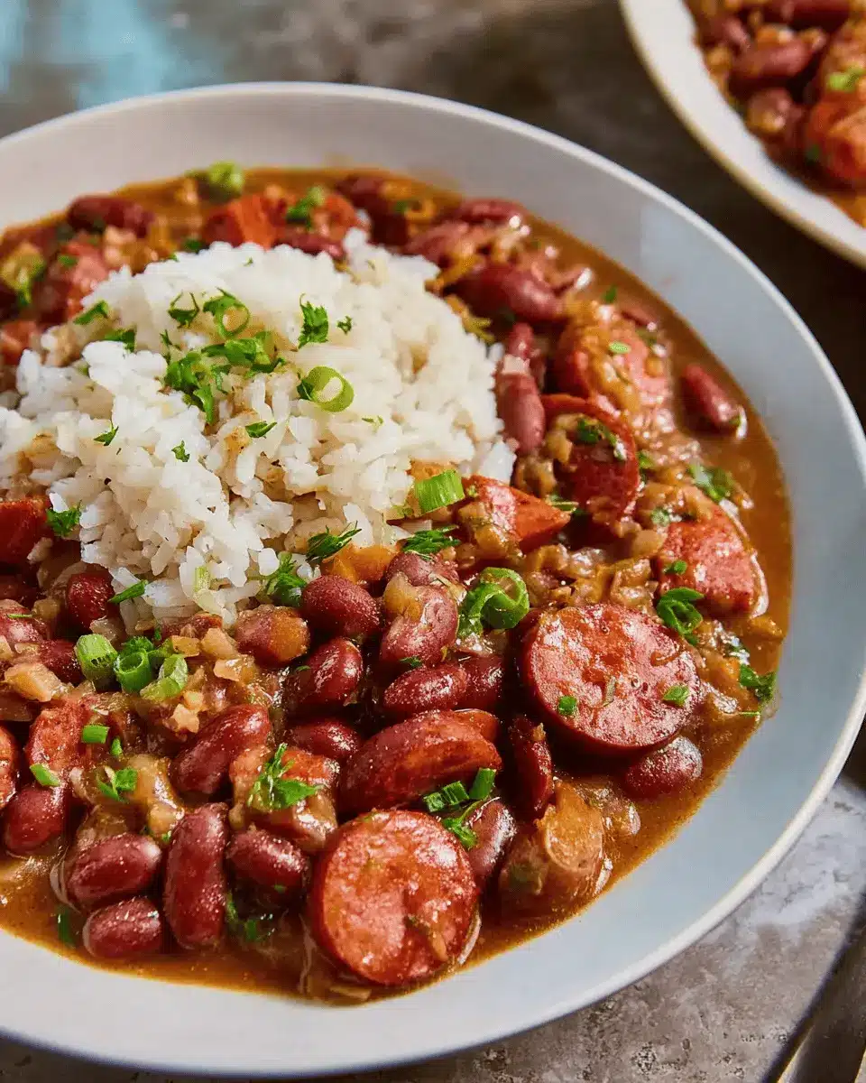 Authentic Louisiana Red Beans and Rice
