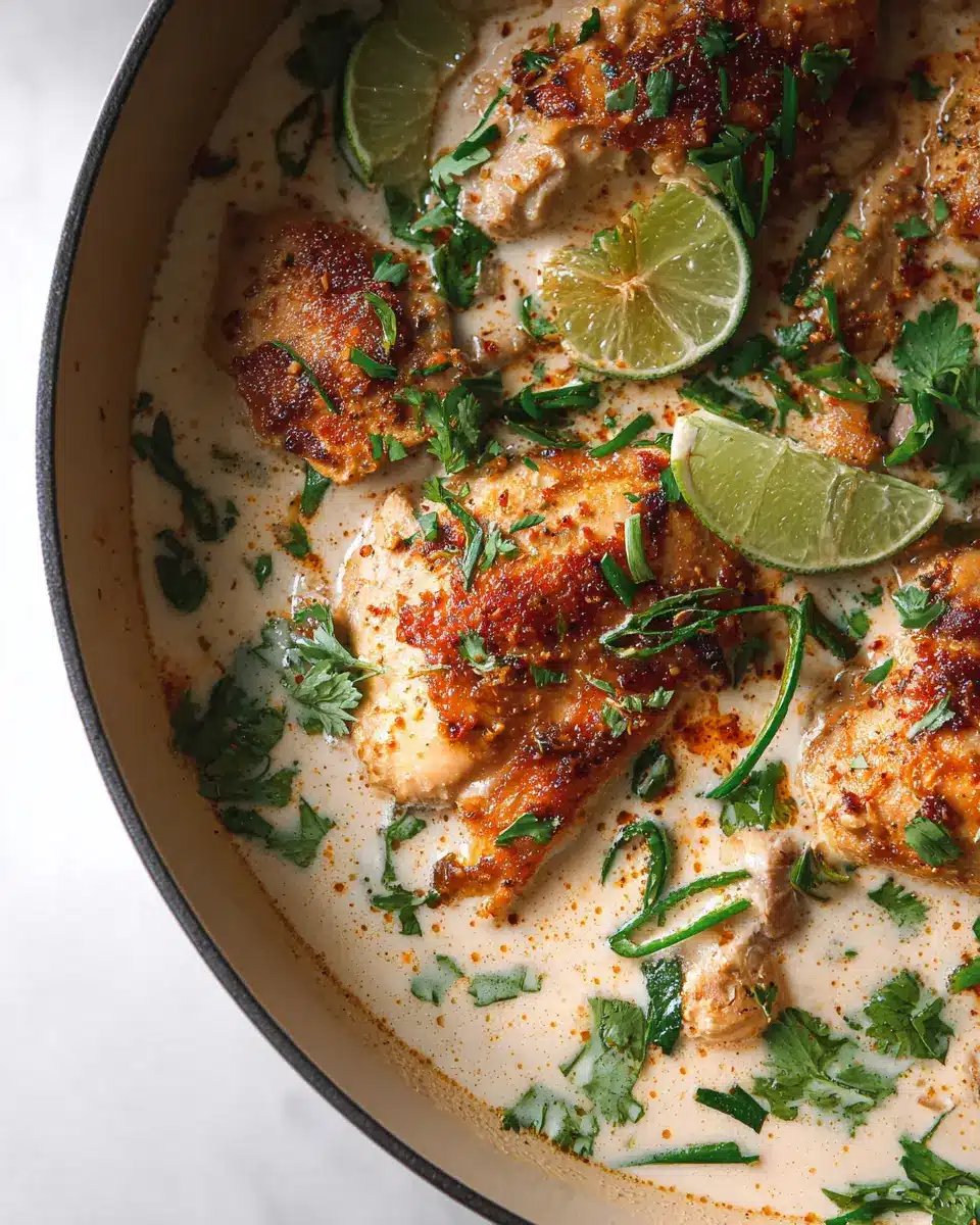 creamy coconut milk chicken